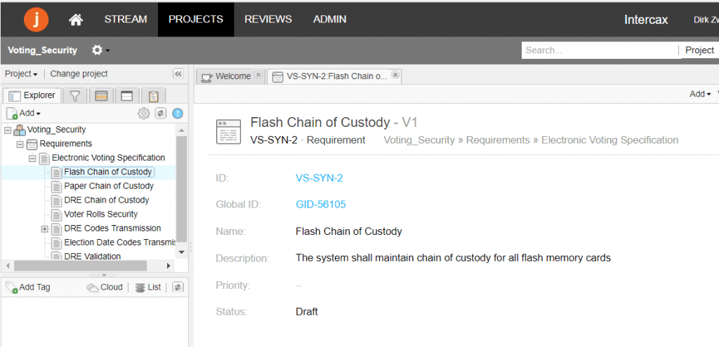 MBSE for Electronic Voting System Security – Part 2 MagicDraw and Jama